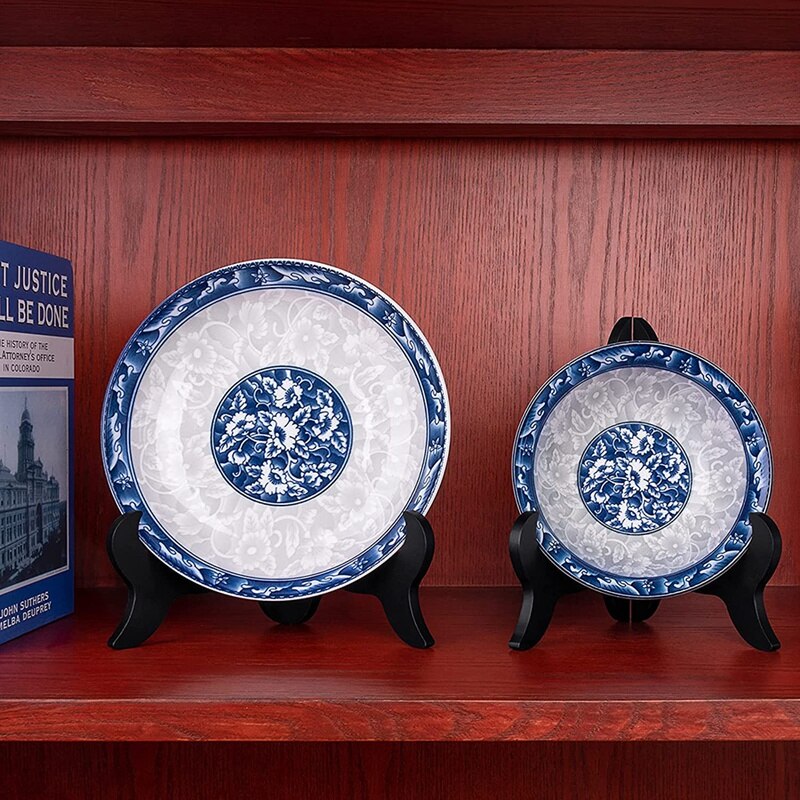 6 Pieces of Wooden Display Shelf Board Easel Stand – Grandado