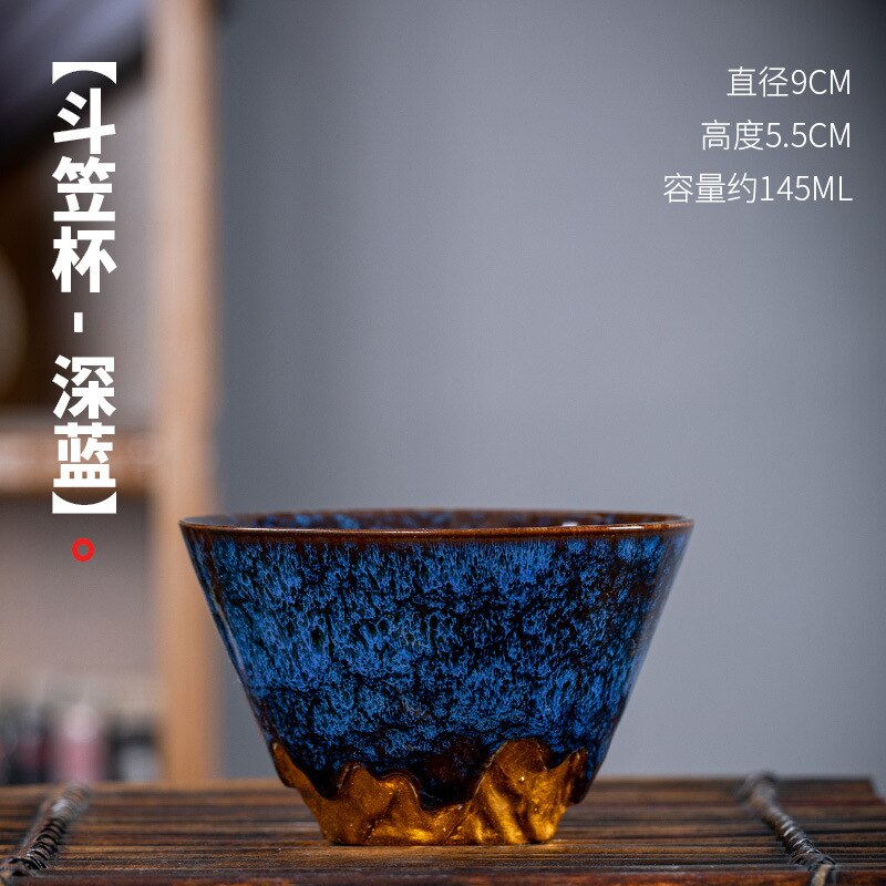 1pcs Kiln Change China Ceramic Tea Cup Porcelain K... – Grandado