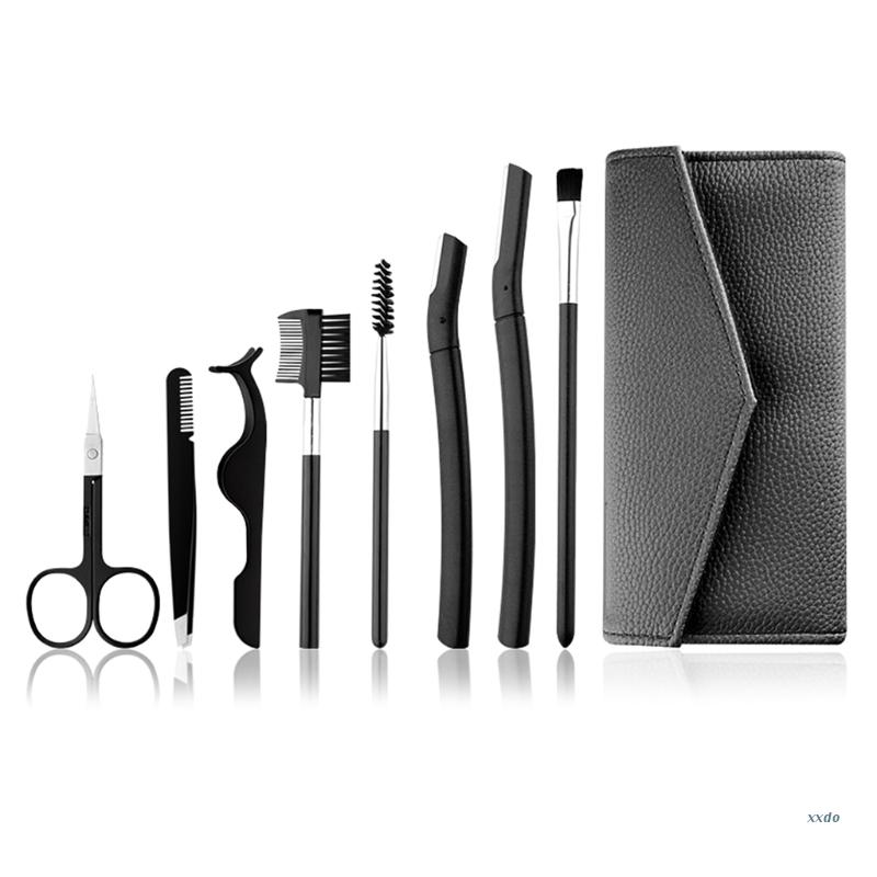 8Pcs Beauty Makeup Set Eyebrow Trimmer Shaver Razo... – Grandado