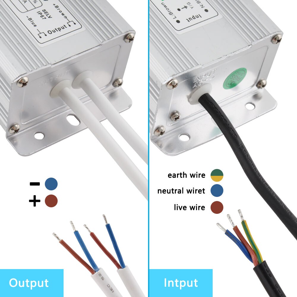 LED Beleuchtung Transformatoren, AC DC 12V 24 V Ne... – Grandado
