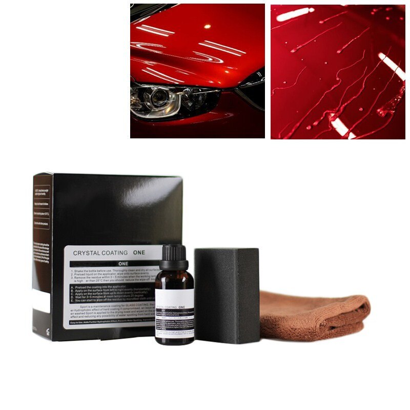 Car Ceramic Crystal Coating Paint Set Water Repell... – Grandado
