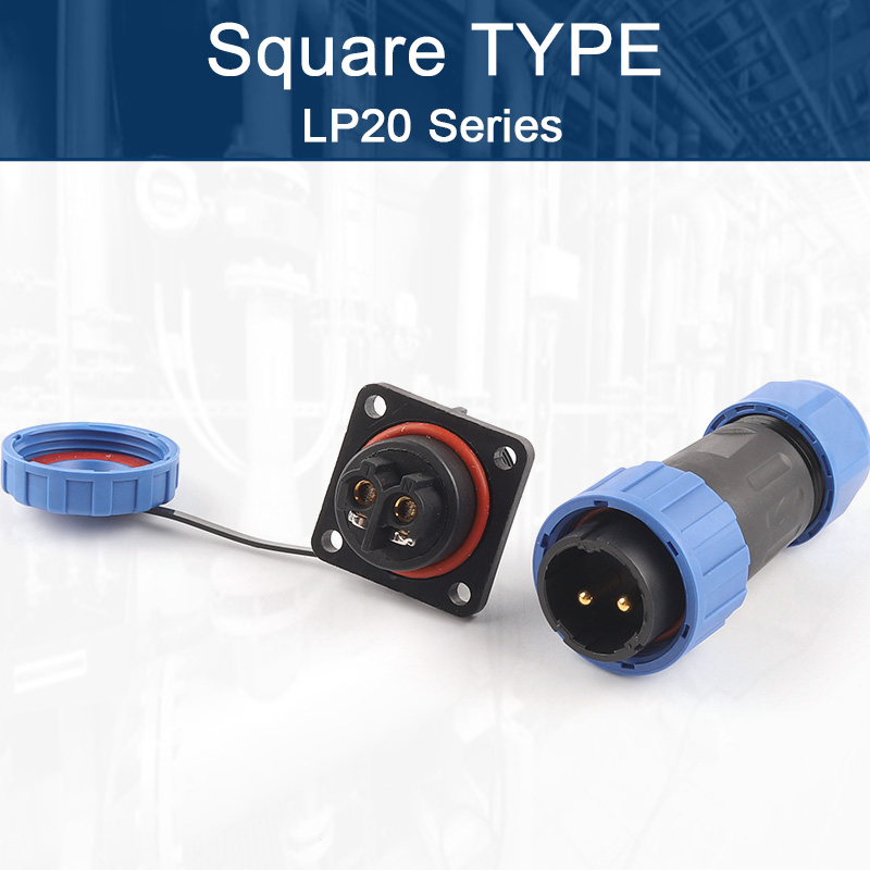 LP/SP20 Nut/Flange/Docking/Square IP68 Waterproof ... – Grandado