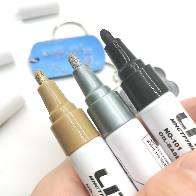 Metalen Stempel Emaille Marker Inkt Makring Pen Vo... – Vicedeal