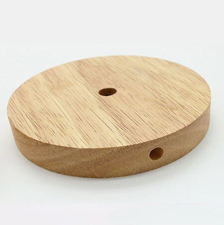 Wood Table Lamp Base oak 120mm DIY Light Parts – Grandado