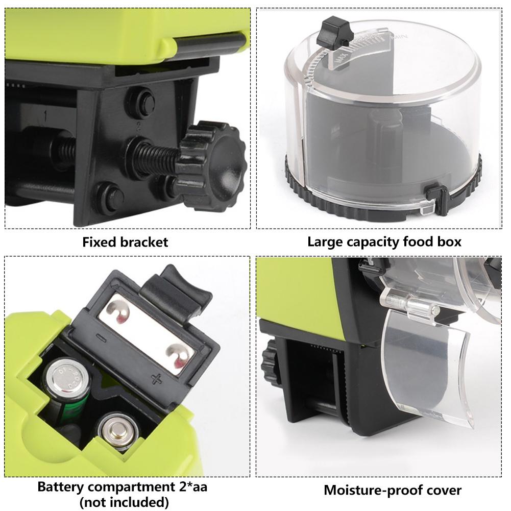 Mini Automatic Fish Feeder tank Fish Food Electric... – Grandado