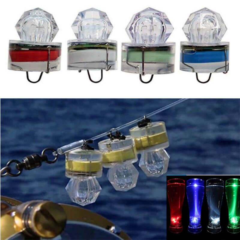 Diamond Night Vissen Set Vis Licht Led Fish Lure L... – Vicedeal