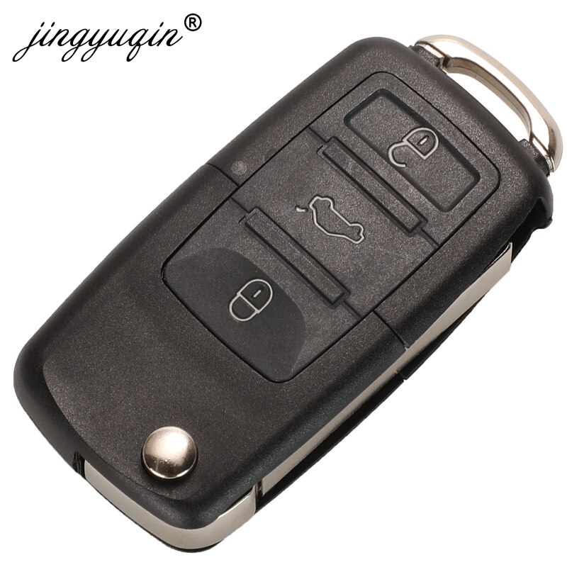 jingyuqin 434Mhz ID48 Remote Flip Key DIY for VW/V... – Grandado