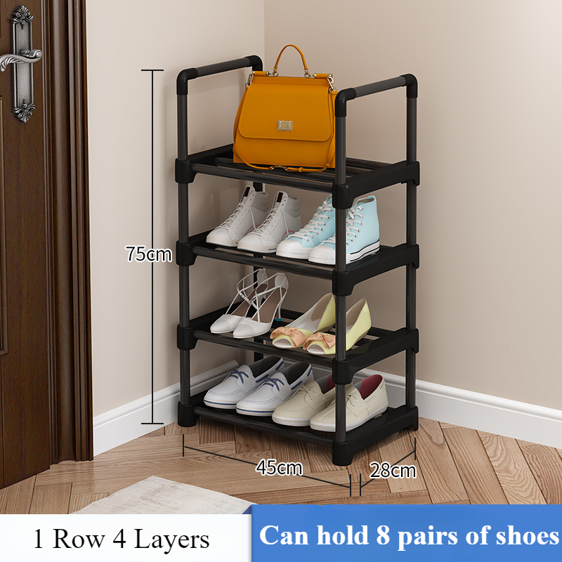 Assembled Shoe Rack Simple Diy 3 Rows Multi-Layer ... – Vicedeal