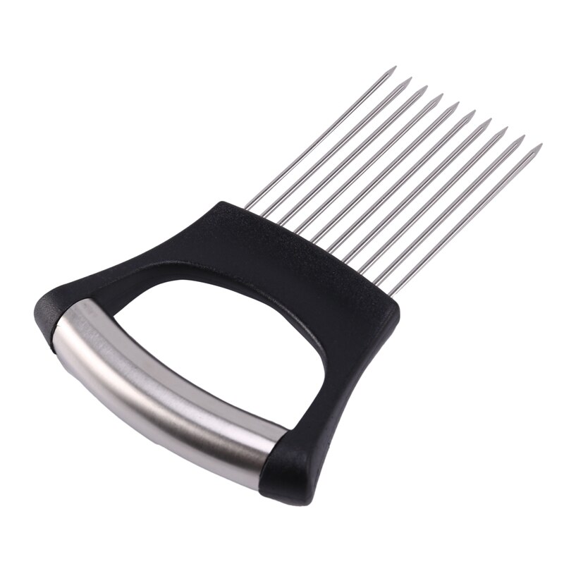 Stainless Steel Onion Holder for Slicing,Onion Cut... – Vicedeal