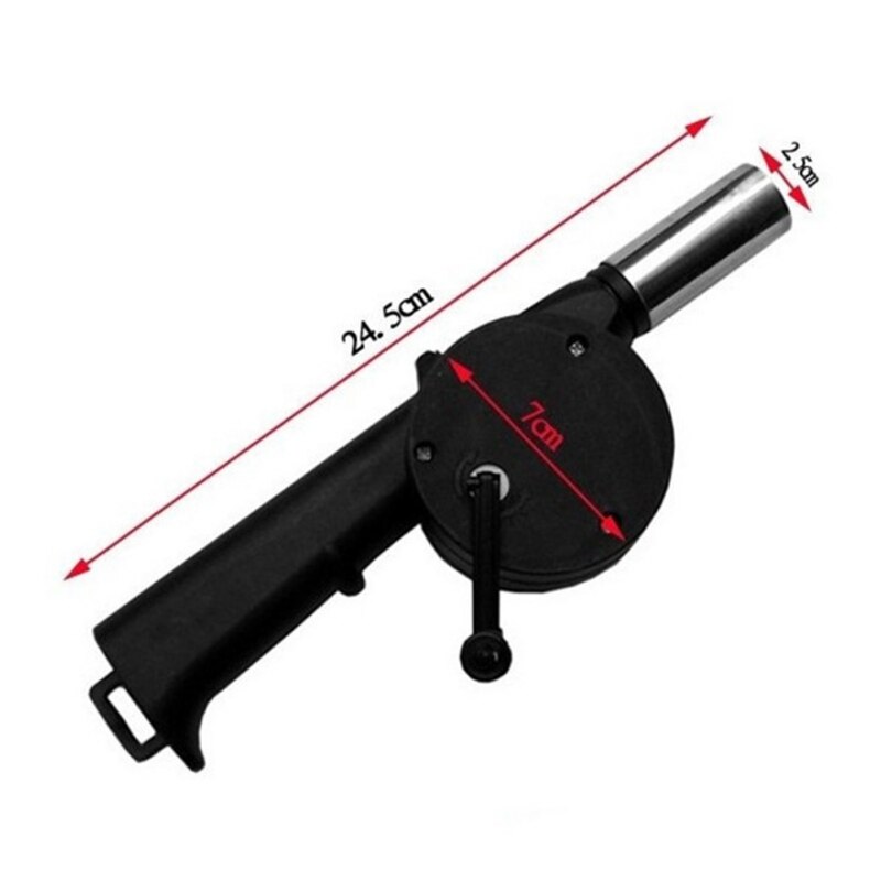 BBQ Fan Tools Burner Barbecue Fire Bellows Tools P... – Vicedeal