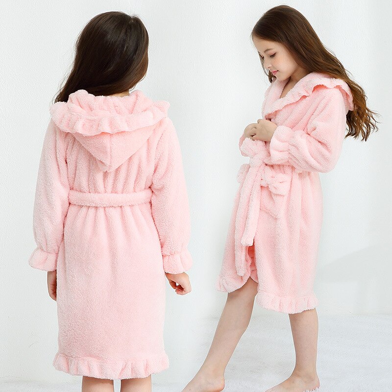 Bebê meninos meninas quentes pijamas flanela roupõ... – Vicedeal