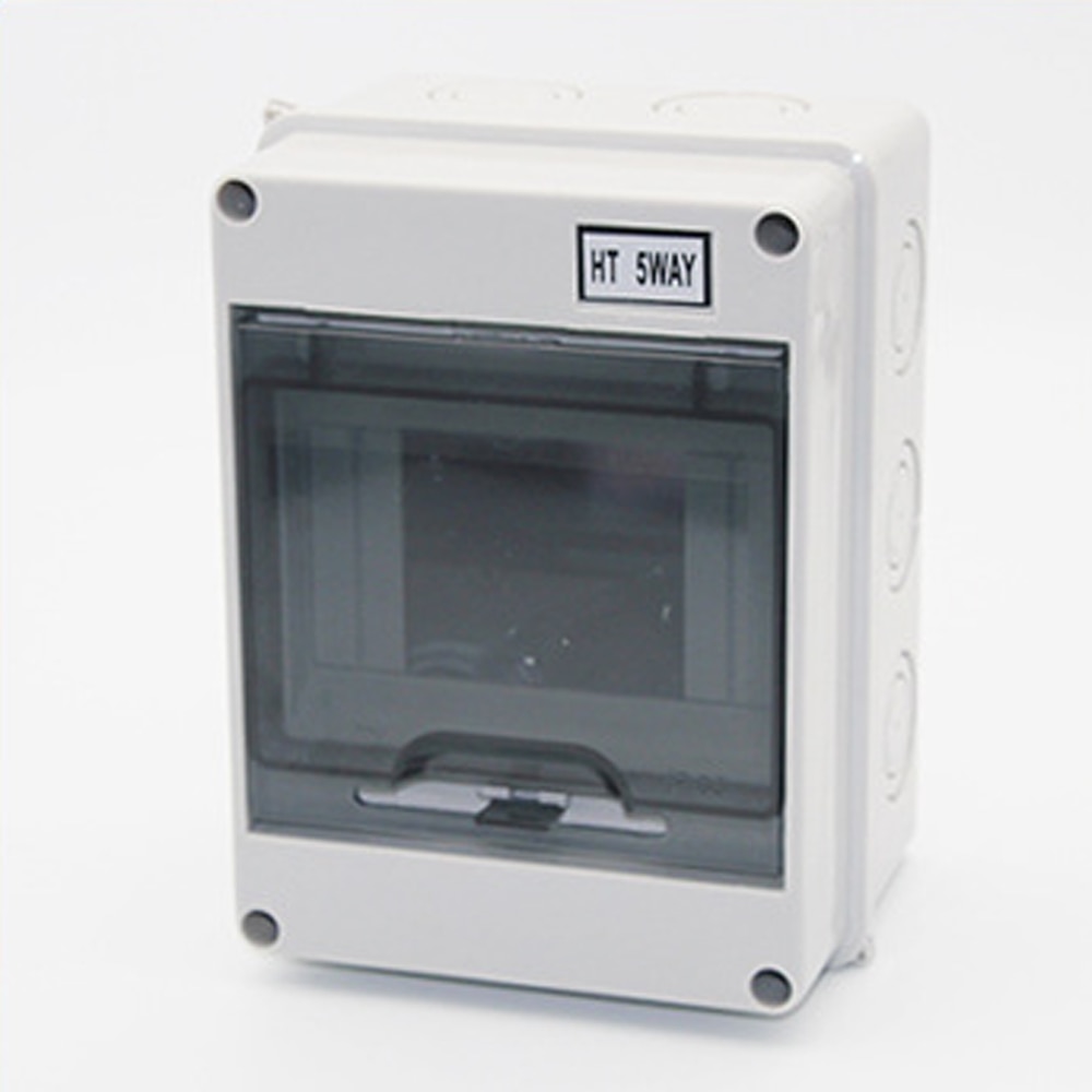 5 Way Plastic Electrical Distribution Box Waterpro... – Grandado