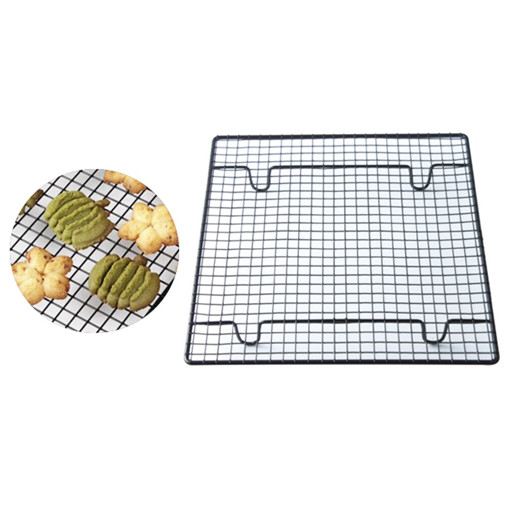 Non-Stick Cake Cooling Tray Bread Grid Net Rack Bi... – Grandado
