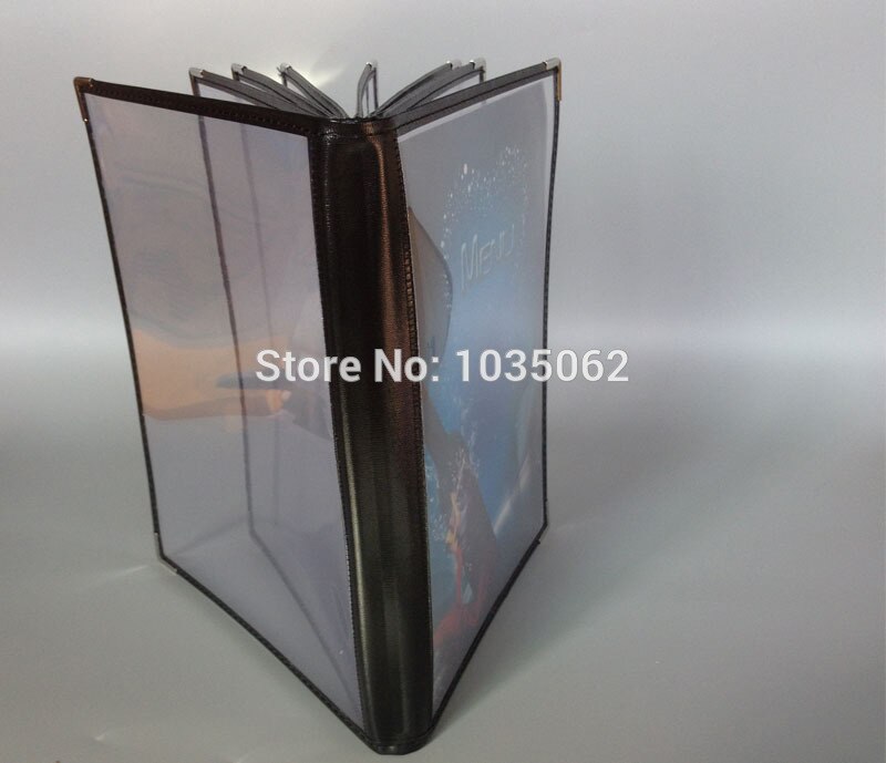 8 Sheets A4 Panel Transparent Menu Cover 16 views ... – Grandado