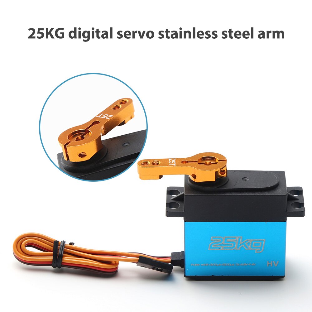 25KG Adjustable Digital Servo Waterproof 180 Degre... – Vicedeal