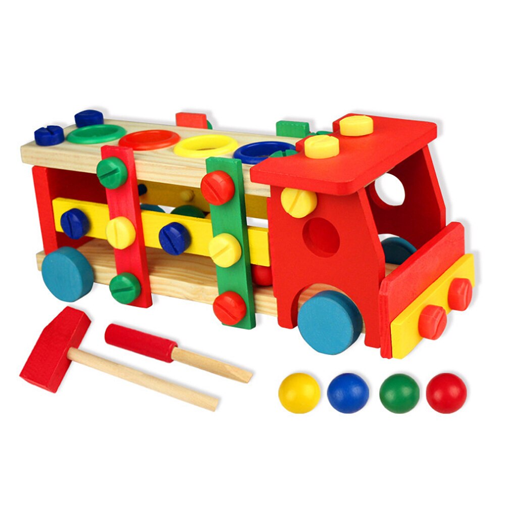 Baby Educational Wooden Vehicle Car Toy Tools Kids... – Vicedeal
