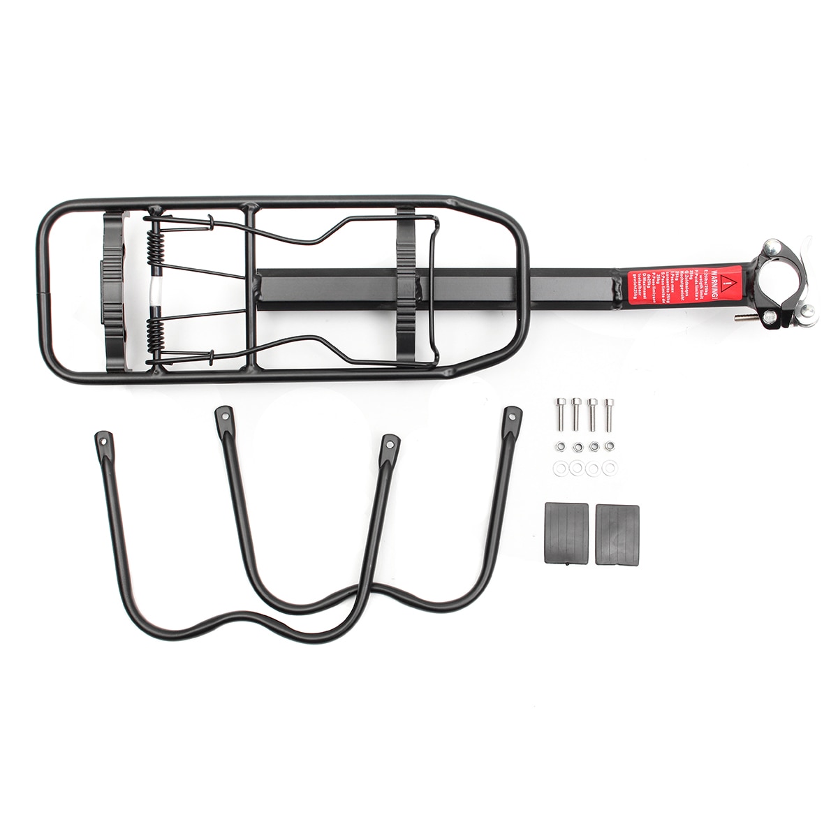 MTB Bike Rear Rack Mount Seat Post Mount Pannier C... – Grandado