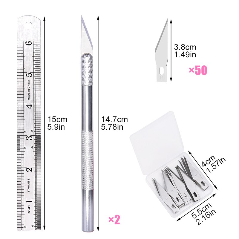 Fenrry Scalpel Engraving Cutter Set Non-Slip Metal... – Vicedeal