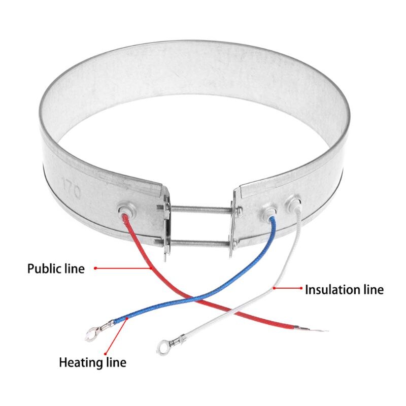 170mm Thin Band Heater Element 220V 750W For House... – Vicedeal