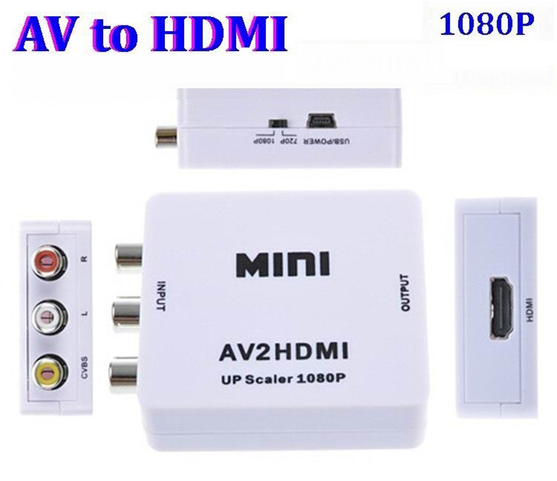 RCA to HDMI AV to HDMI 1080P AV2HDMI Mini HDMI to ... – Vicedeal