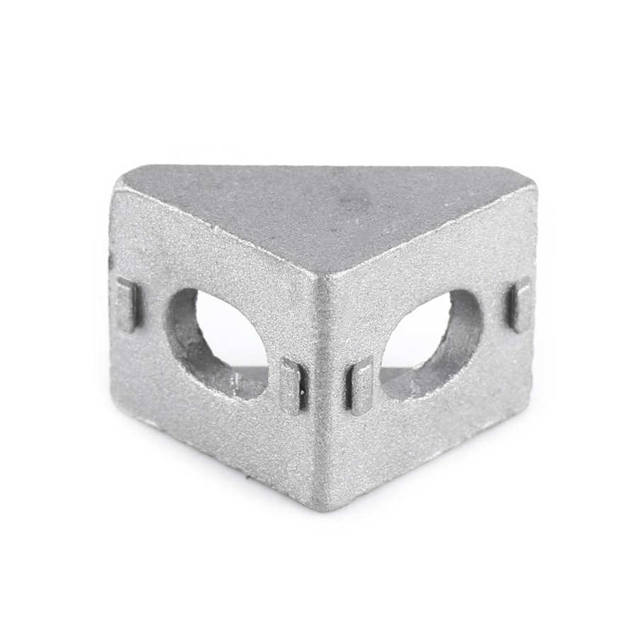 10/20/30x 20x20mm Gray Aluminum L Shaped Brace Cor... – Grandado