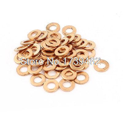 50pcs 4mm Inner Dia Copper Flat Washer Ring Line S... – Grandado