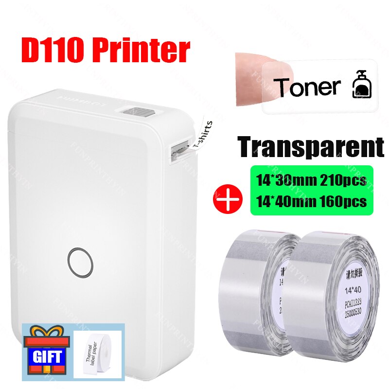 Niimbot D110 Label Printer Cable Label Maker Wirel... – Grandado