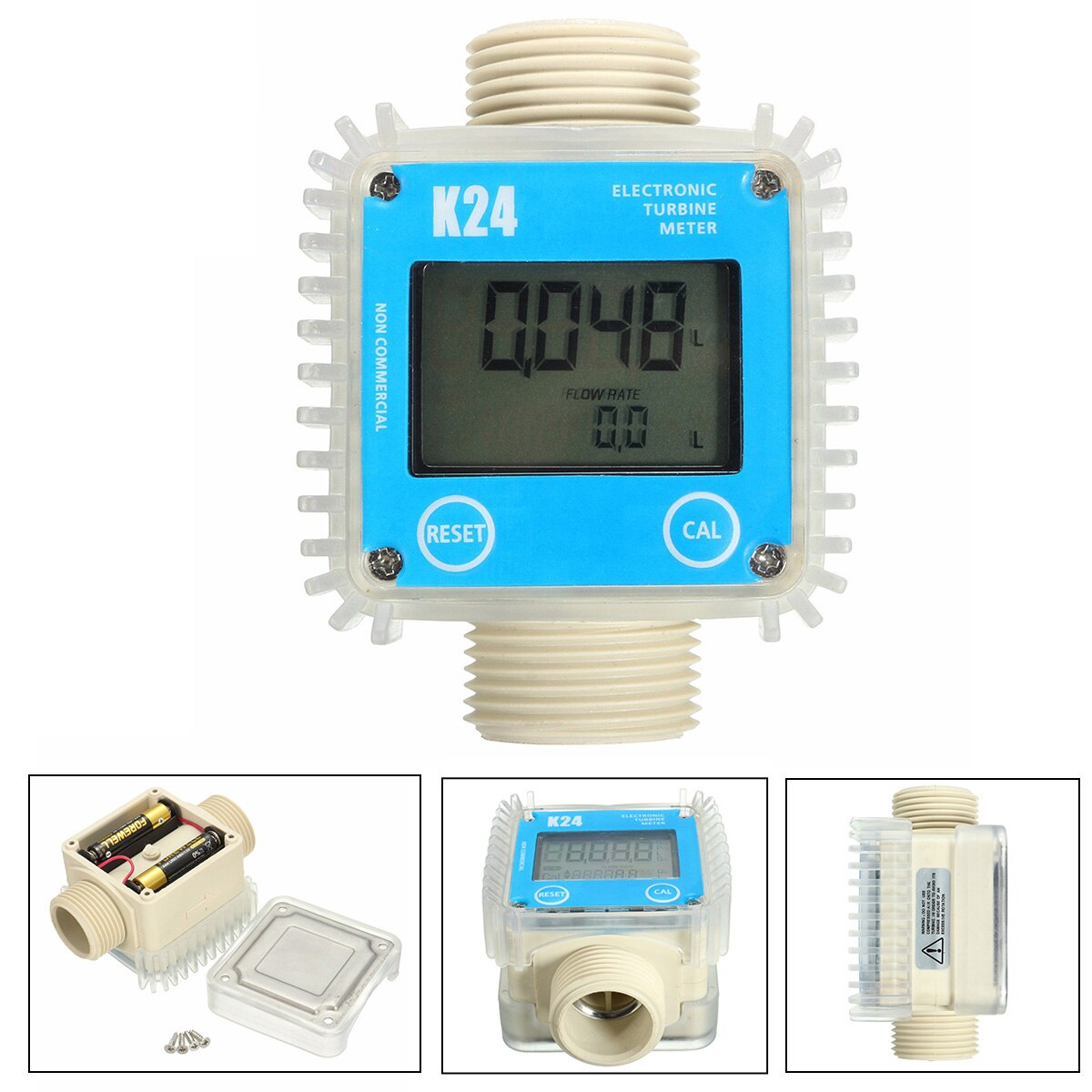 K24 Turbine Digital Diesel Oil Fuel Flow Meter for... – Vicedeal