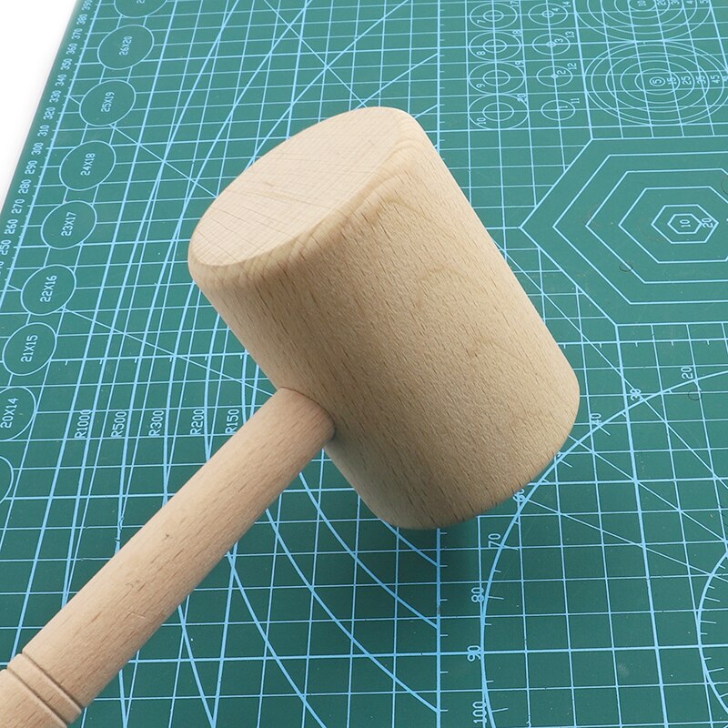 DIY Leathercraft Hammer Beech Wood Carving Mallet ... – Grandado