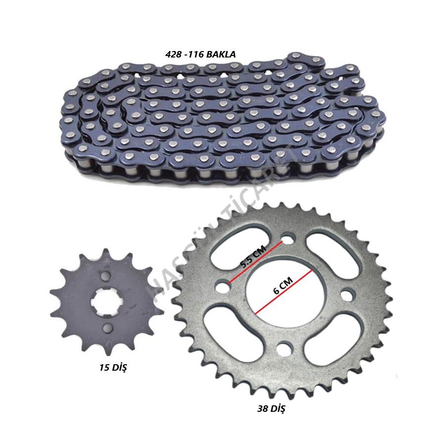HSGL motorcycle front rear gear – Grandado