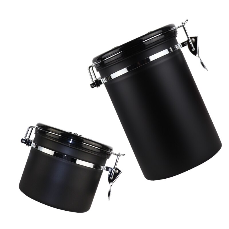 Stainless Steel Coffee Bean Sealed Tank Coffee Sto... – Vicedeal