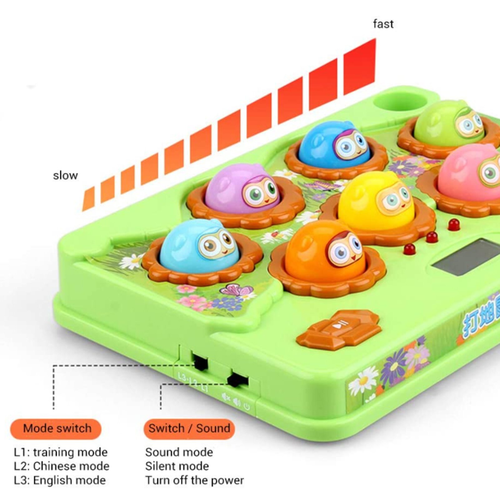 Percussion Gopher Mole Table Board Game Toy With C... – Vicedeal