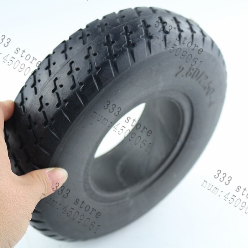 2.80/2.50-4 tire Solid tire 9 Inch Solid Tyre for ... – Vicedeal