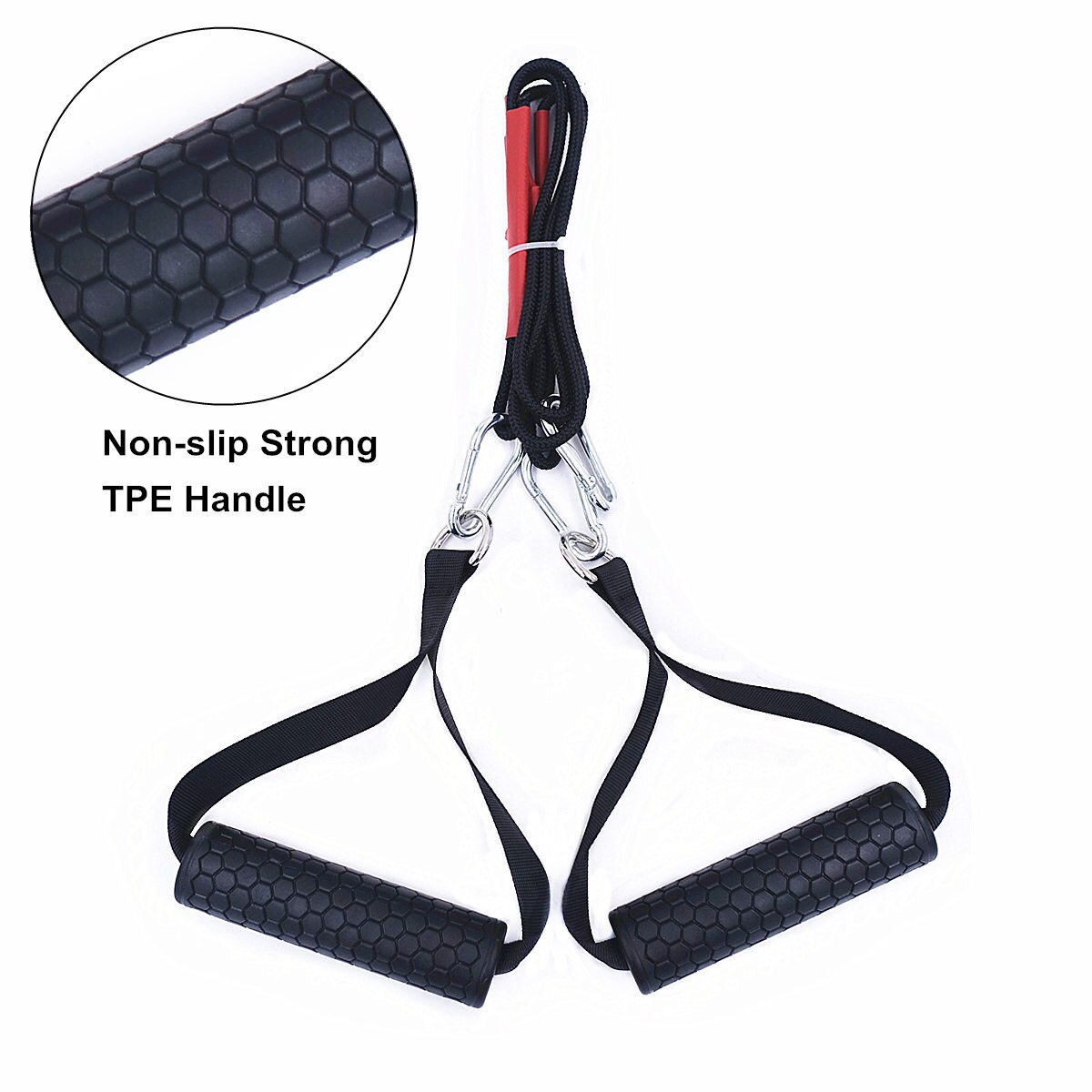 Multifunction Gym Cable Machine Handles Tricep Pre... – Grandado