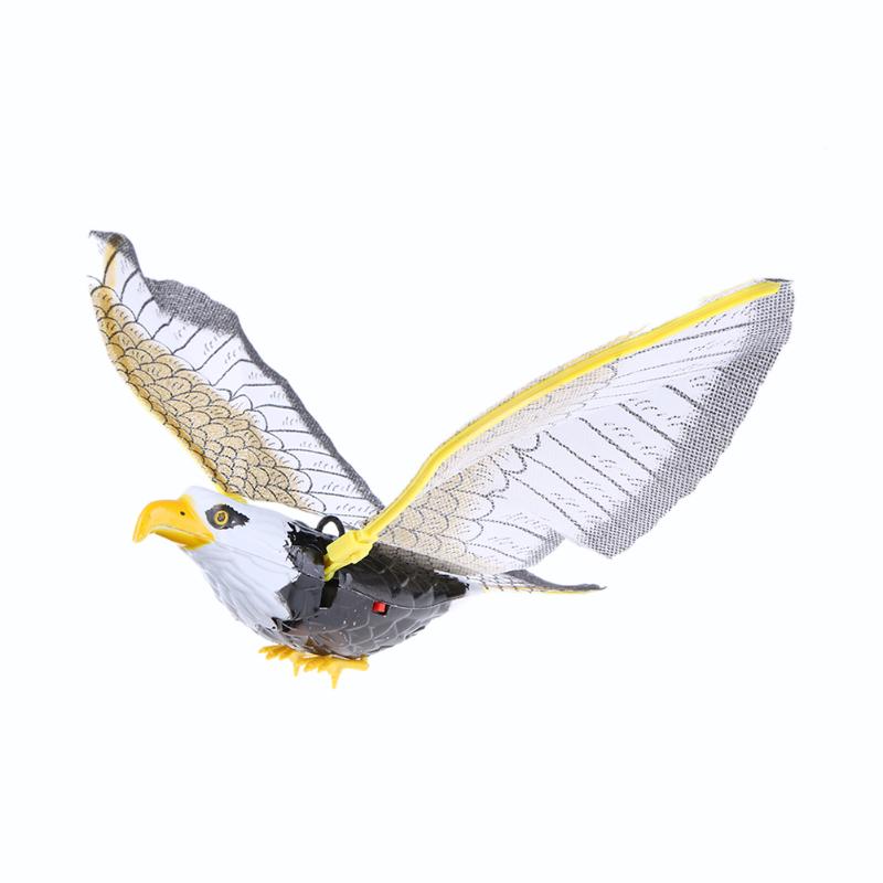 Electric Toy Plastic Sound Wing Flying Eagle Toy f... – Grandado