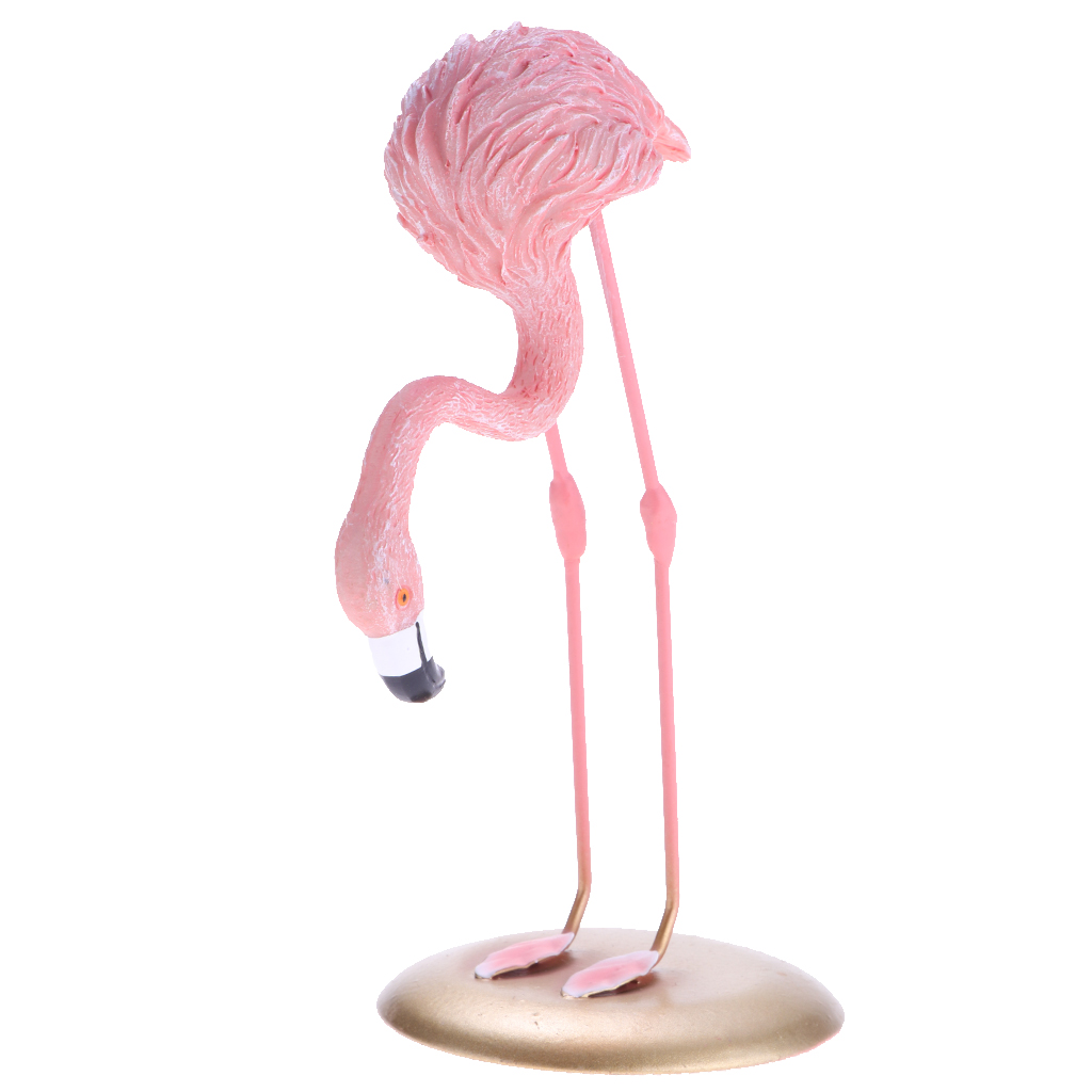 Wildlife Artificial Flamingo Female Figurines Orna... – Grandado