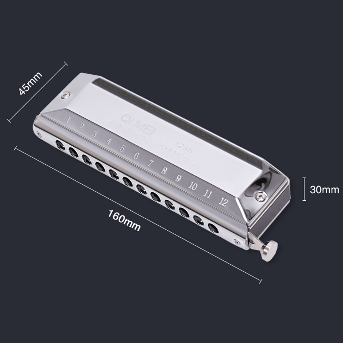 Chromatic Harmonica Armonica Instrumentos Musicais... – Vicedeal