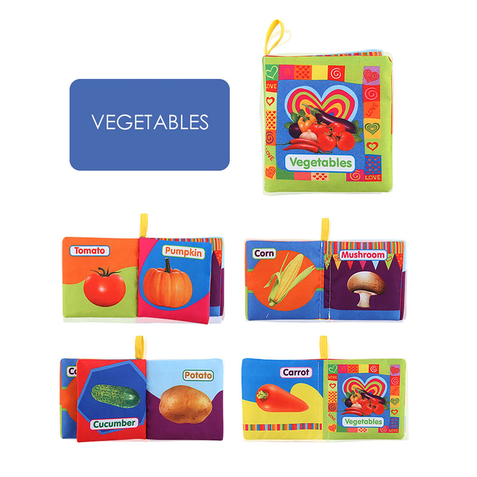 It's Popular Soft Book Nontoxic Fabric Baby Cloth ... – Grandado