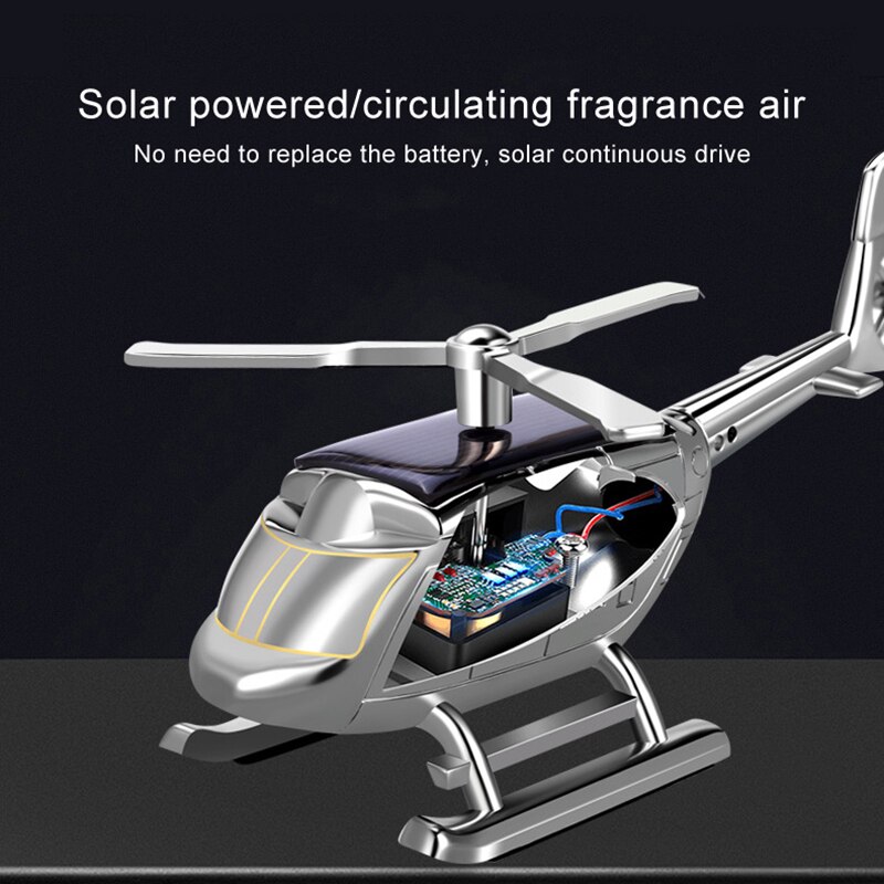 Solar Helicopter Fragrant Aromatherapy Car and Hom... – Grandado