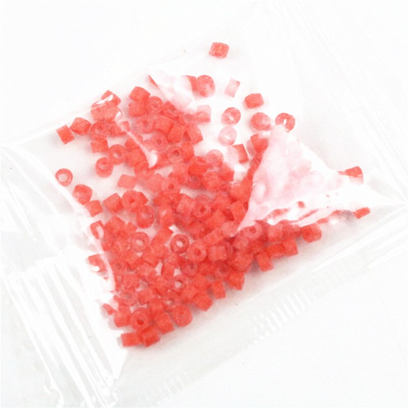 2000pcs Red Fishing Accessories Fish Tackle Rubber... – Grandado