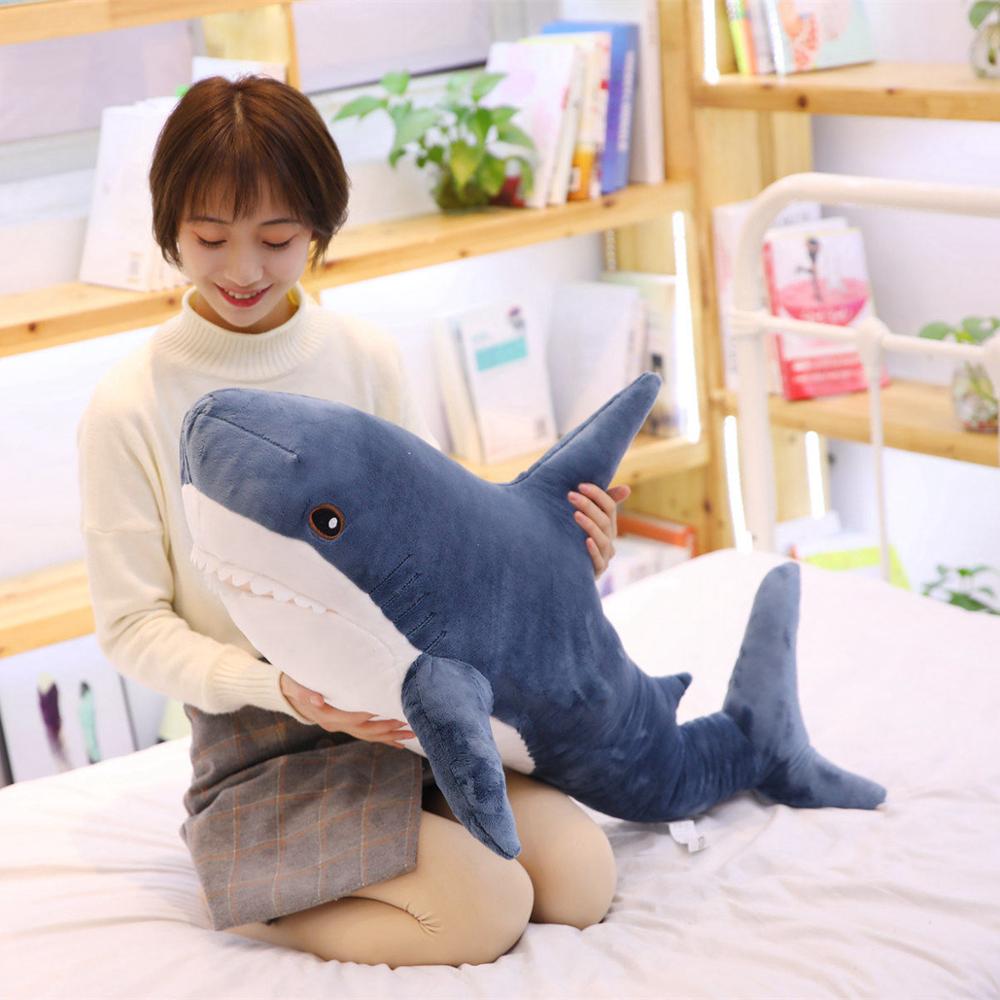 45-140cm Giant Plush Shark From Russia Shark Plush... – Vicedeal