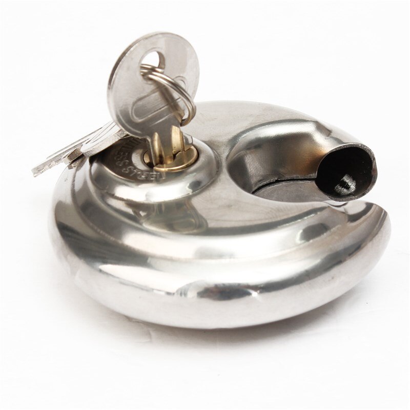 MTGATHER 70mm Disc Padlock Shackle Stainless Steel... – Vicedeal