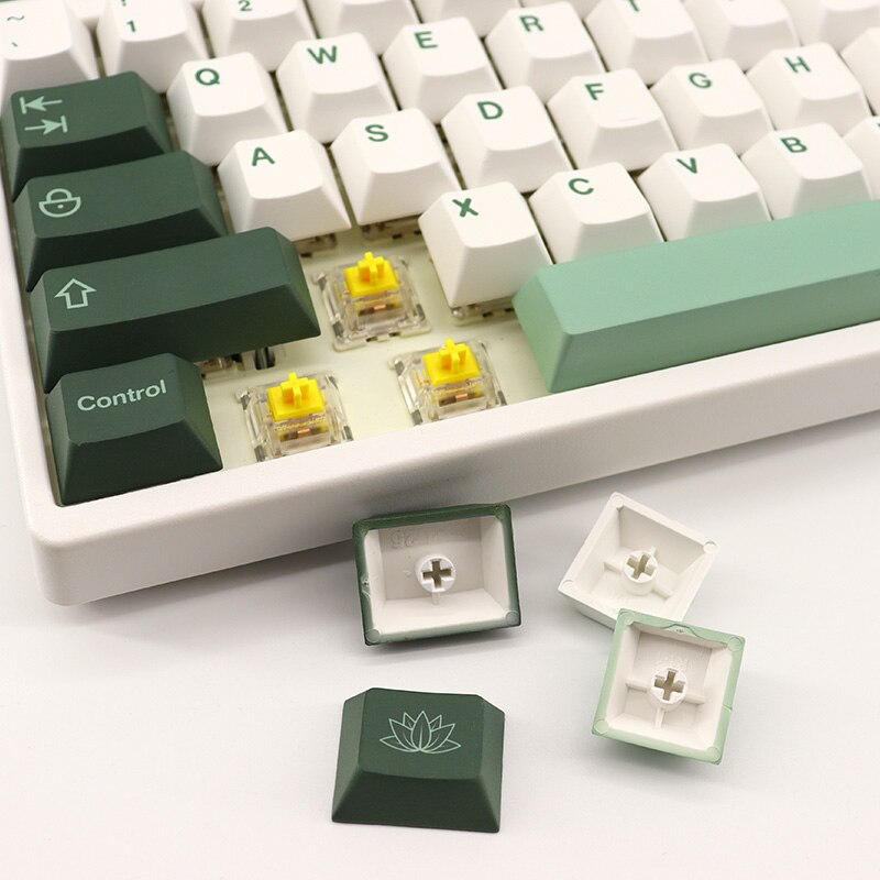 143 Keys GMK Botanical Keycaps PBT DYE-Sublimation... – Vicedeal