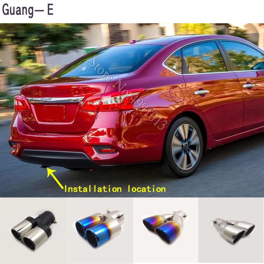 For Nissan Sentra car stickers cover muffler exter... – Vicedeal