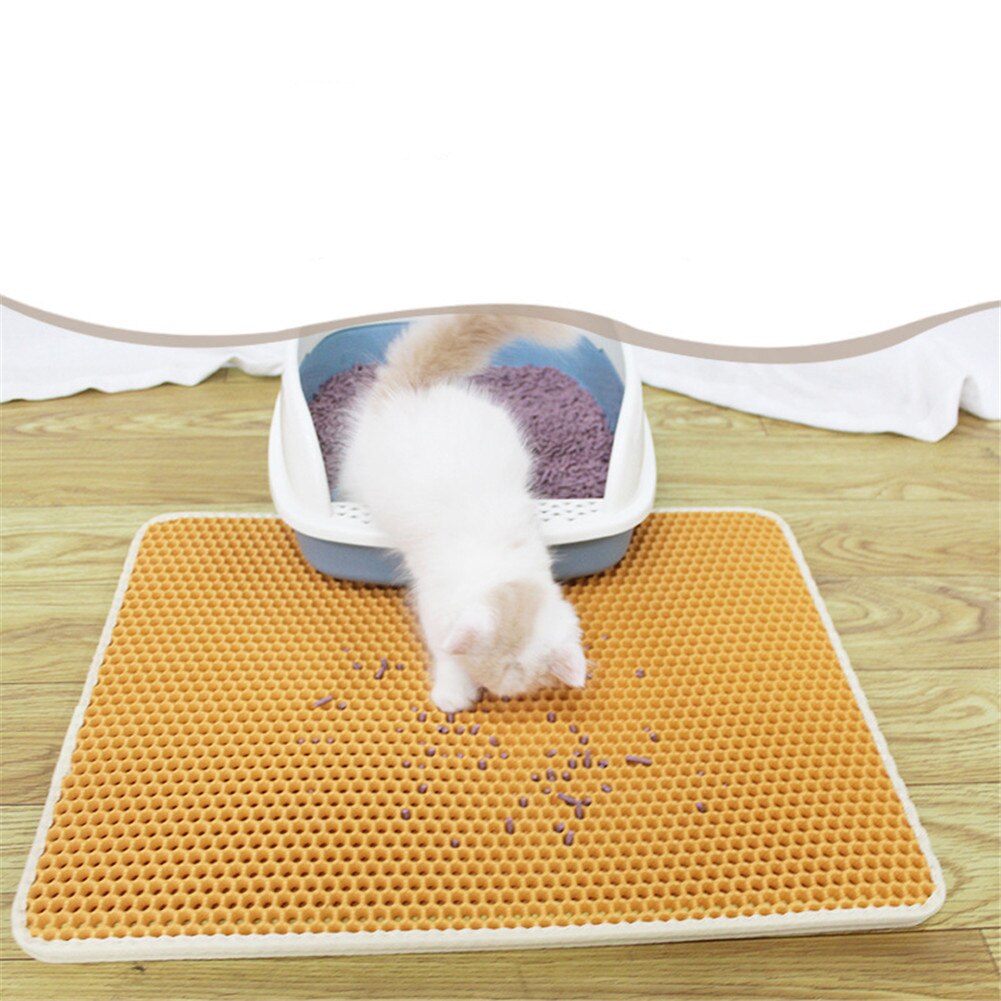 Cat Litter Mat Waterproof Pet Double EVA Layer Non... – Vicedeal