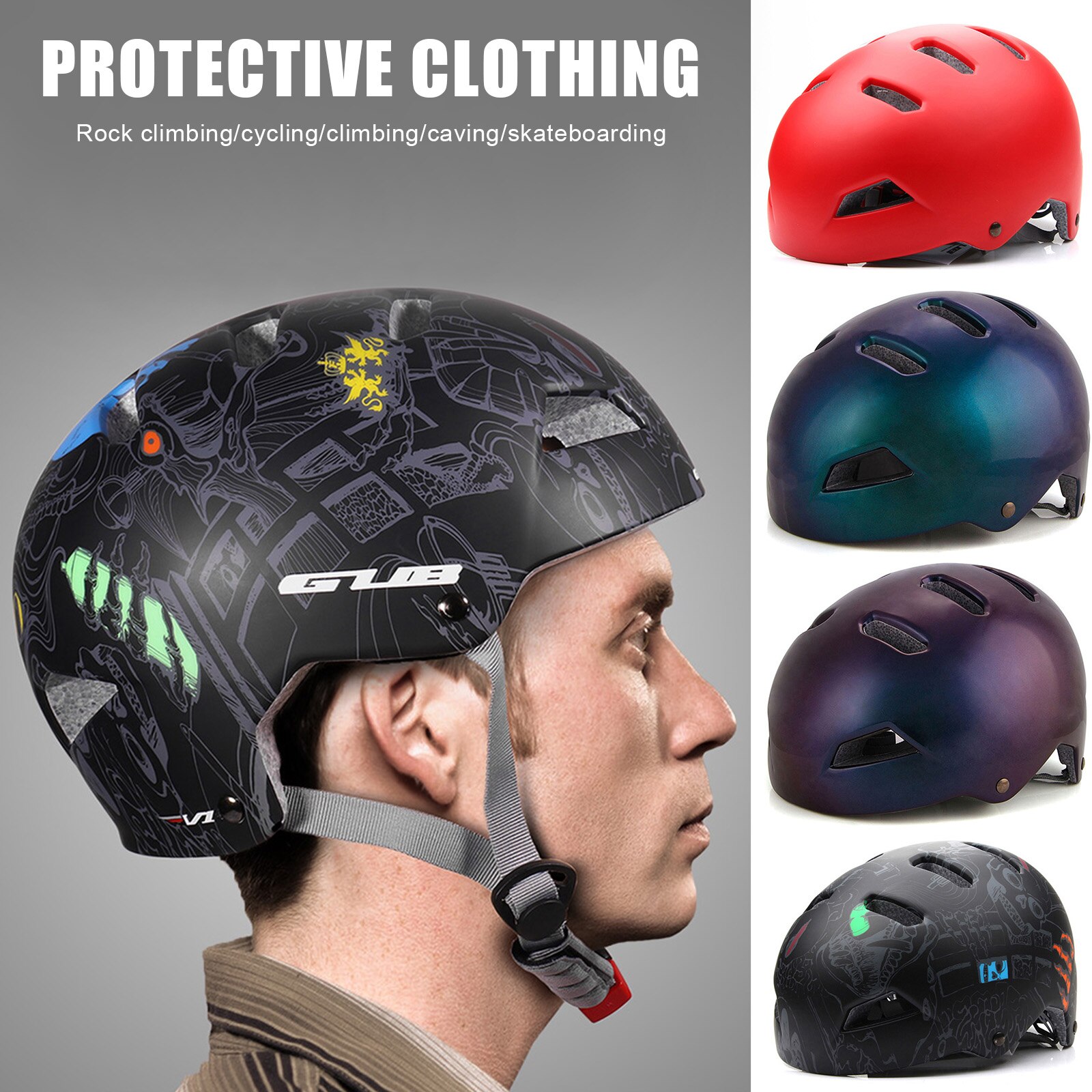 Nieuw Fietshelm Klimmen Alpinisme Outdoor Camping ... – Vicedeal