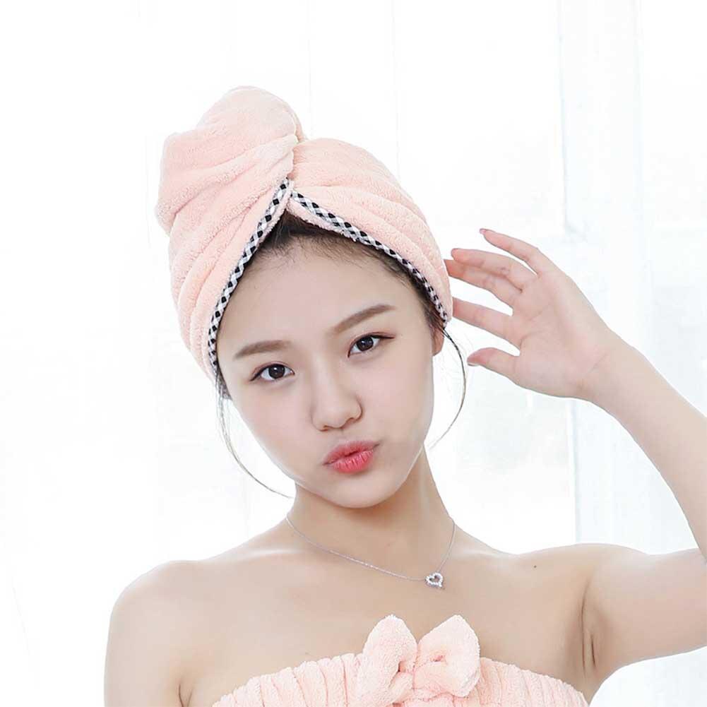 Women Hair Dry Cap Bathroom Super Absorbent Quick-... – Vicedeal