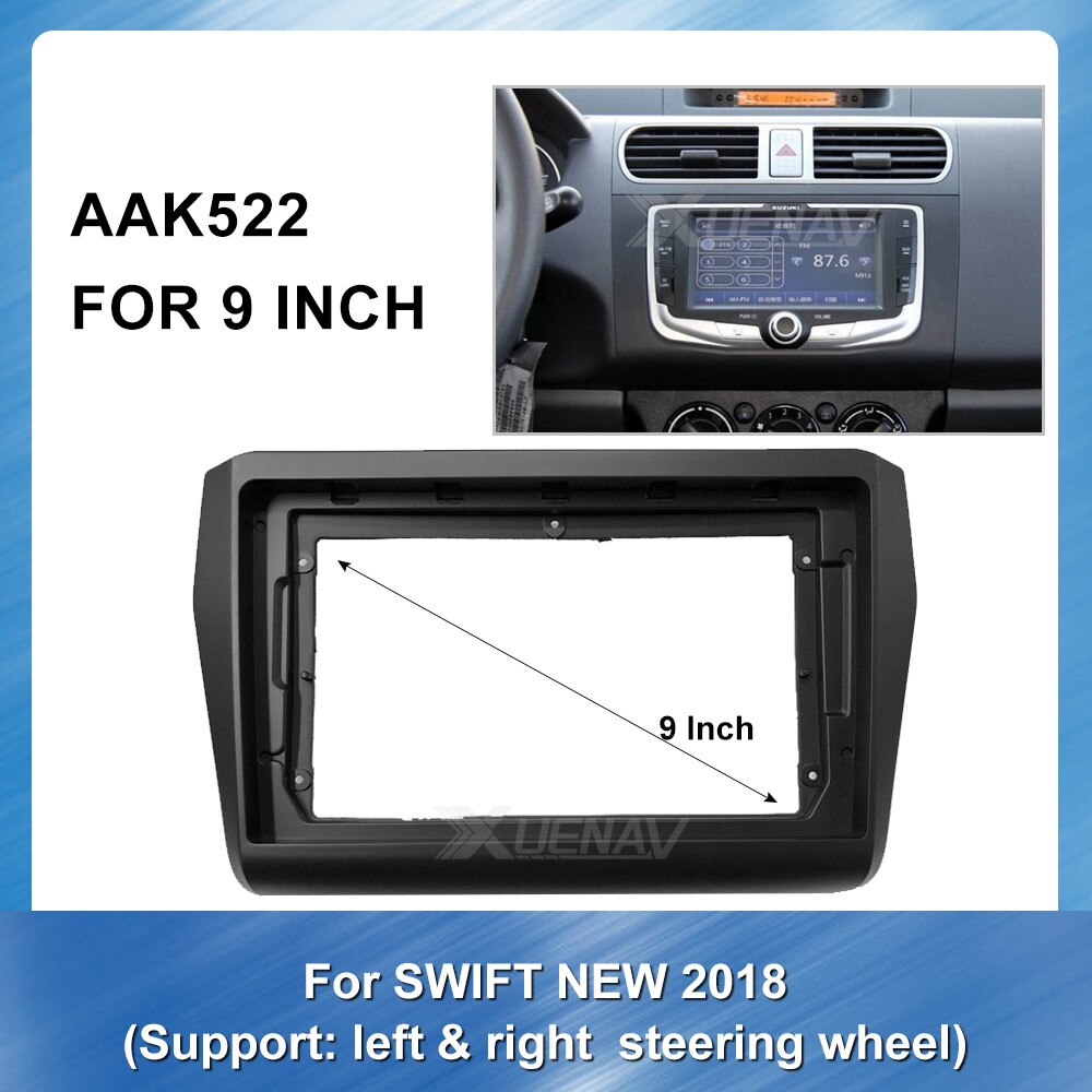 Autoradio Frame Fascia Voor Suzuki Swift (Links En... – Grandado