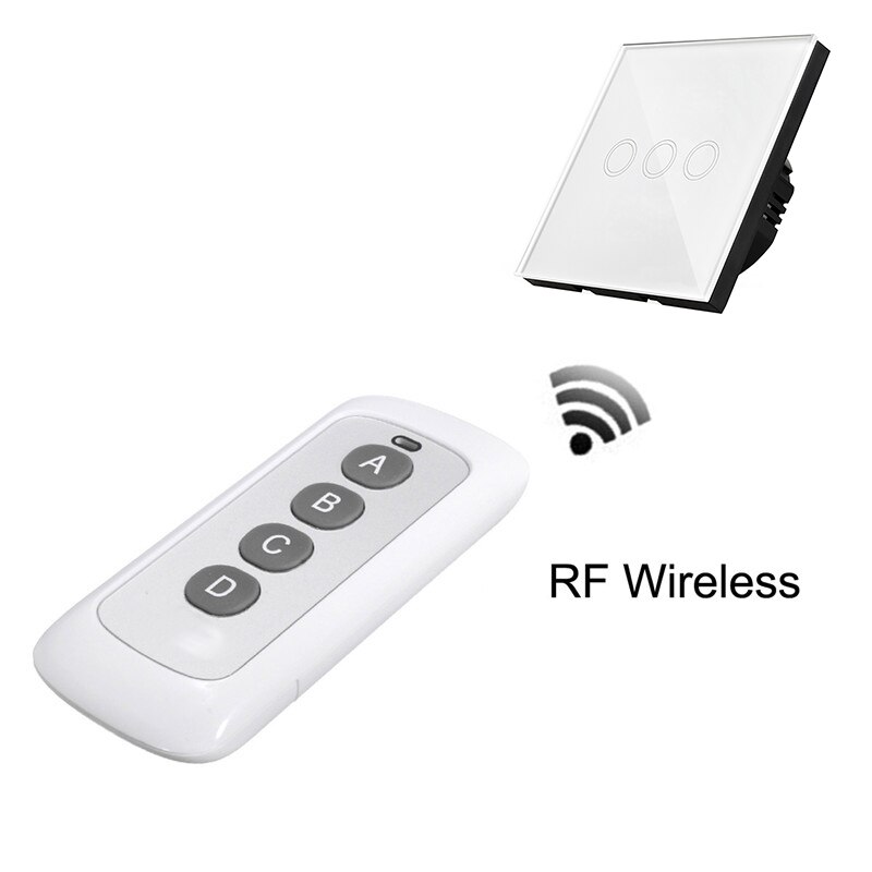 ABS Wireless Remote Control Four Buttons No Signal... – Grandado