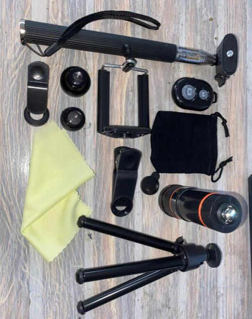 10 in1 Phone Camera Lens 12X Telescope Selfie Stic... – Grandado